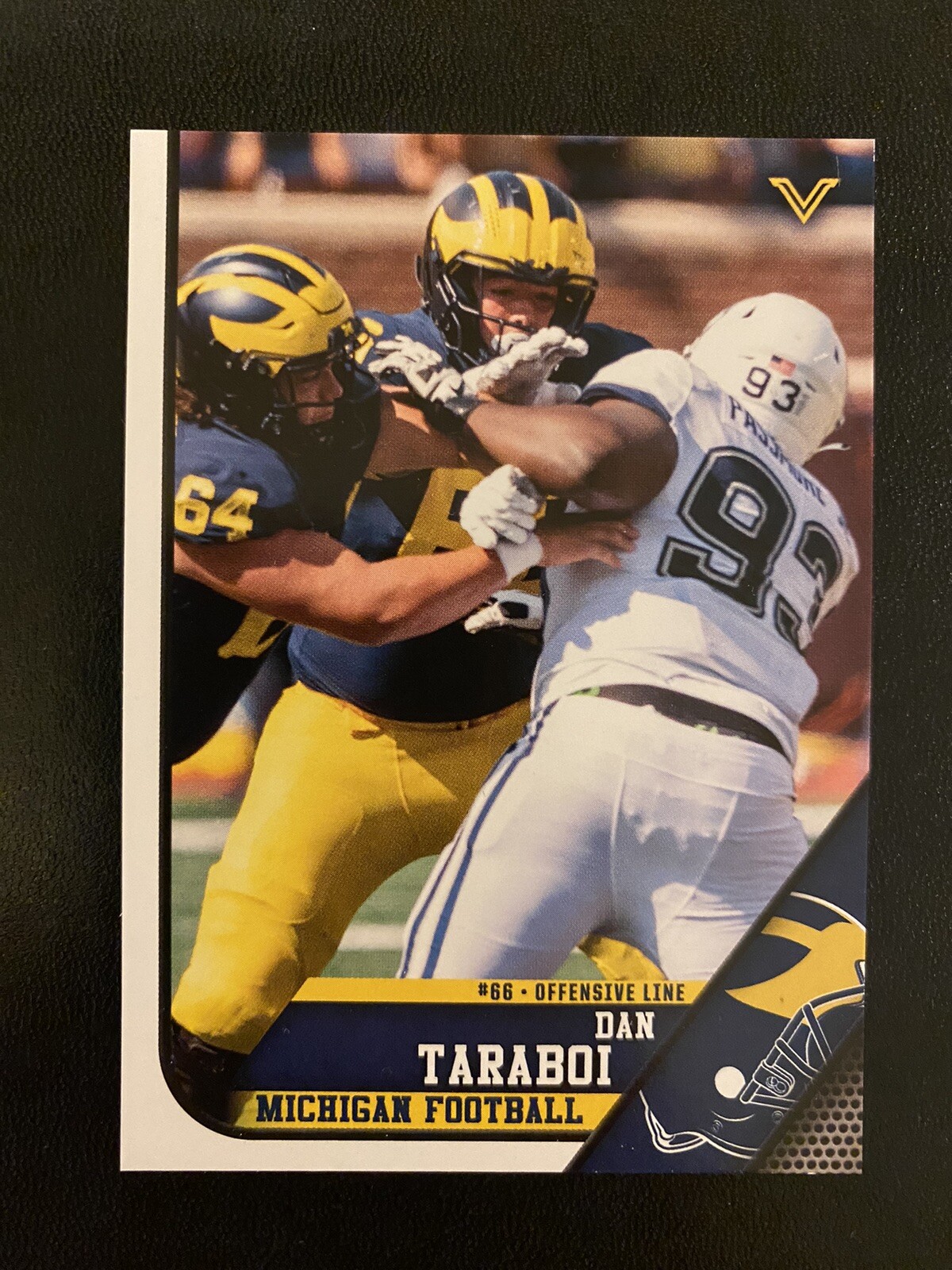 2023 Dan Taraboi Michigan Wolverines Football Card Officially Licensed ...