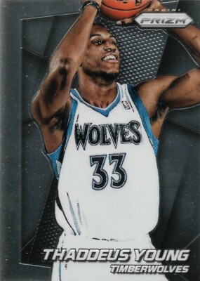 Thaddeus Young Prizm 14-15 #14 Minnesota Timberwolves Philadelphia 76ers | eBay