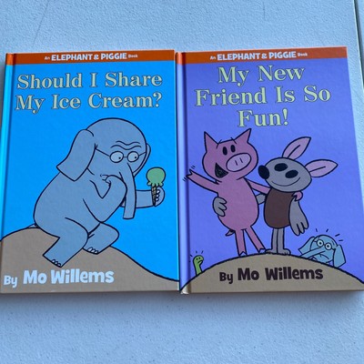 Elephant & Piggie 2 Books My New Friend Is So Fun - Should I Share My ...