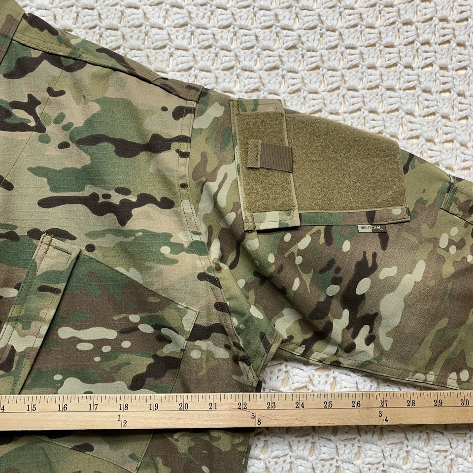 Tru-Spec MultiCam BDU Combat Jacket Camo Full Zip 42177-MC3 Mens Medium ...