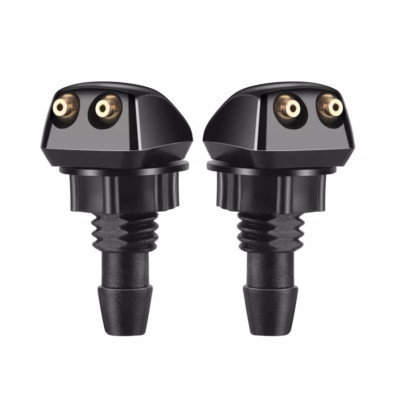 2x Universal Car Windscreen Sprayer Washer Wiper Nozzle Front Window ...