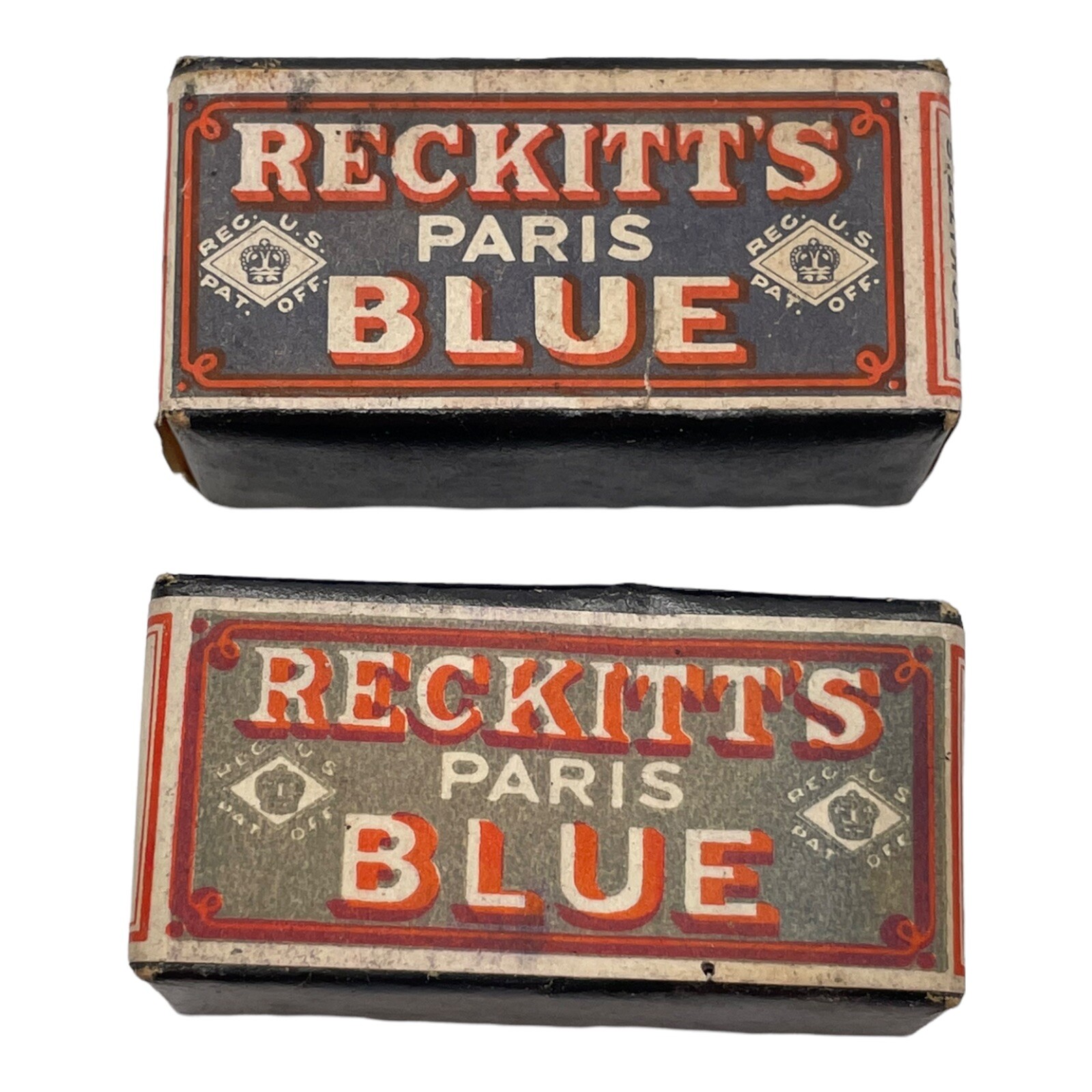 Vintage Reckitts Paris Blue RT French Company Lot Of 2 NOS HTF | eBay