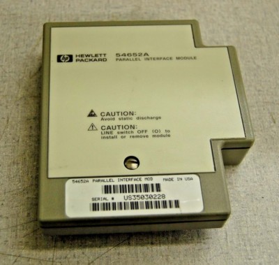 Hewlett Packard 54652A Parallel Interface Module | eBay