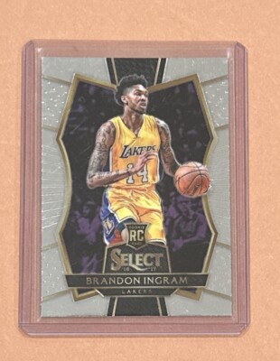 Brandon Ingram 2016-17 Select #101 PREMIER LEVEL Rookie RC SP | eBay
