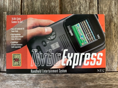 NEC Turbo Express TurboGrafx Handheld Entertainment System Complete In ...