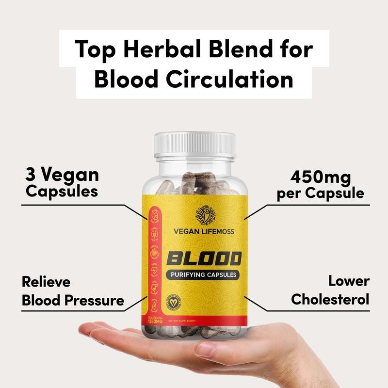 Vegan Lifemoss Blood Purifying Capsules Dietary Supplement | eBay