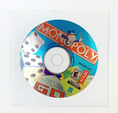 2001 Monopoly CD-Rom Board Game Windows 95 98 Paper Sleeve CD ONLY | eBay