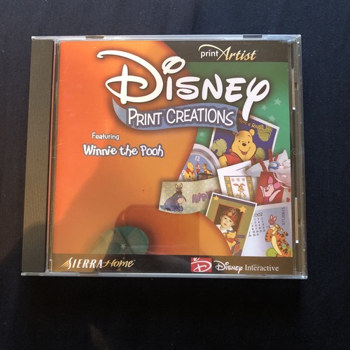 RARE Disney Winnie The Pooh PC CD-Rom Game Lot (2) | eBay