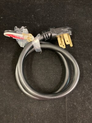 ELECTRIC RANGE AND DRYER POWER SUPPLY CORD KIT, 220V, 4 PRONG, 4FT ...