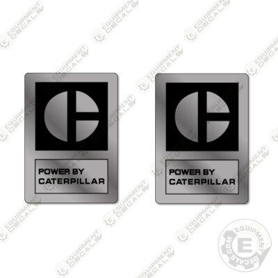 Fits Caterpillar Brake Saver Decal Kit Custom Stickers - 2.5" x 3.5 ...