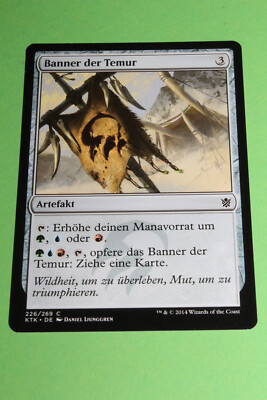MTG Khans of Tarkir 1x Banner der Temur Common | eBay.de