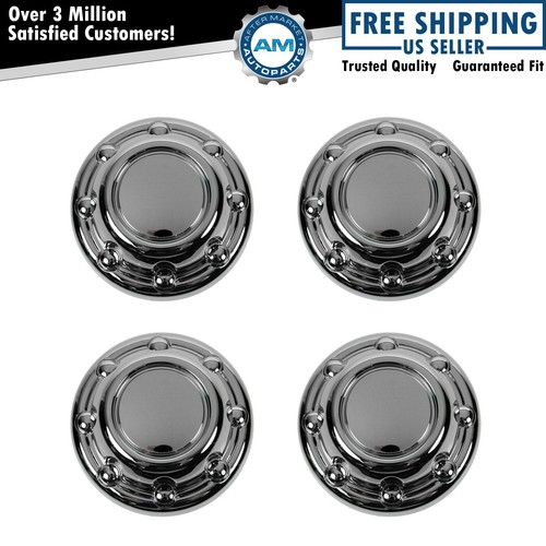 Dorman Wheel Center Caps Chrome Kit Set of 4 for Dodge Ram 1500 2500 ...