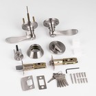 Front Entry Door Combo Handle Lock Set Wave Lever Keyed alike Single ...