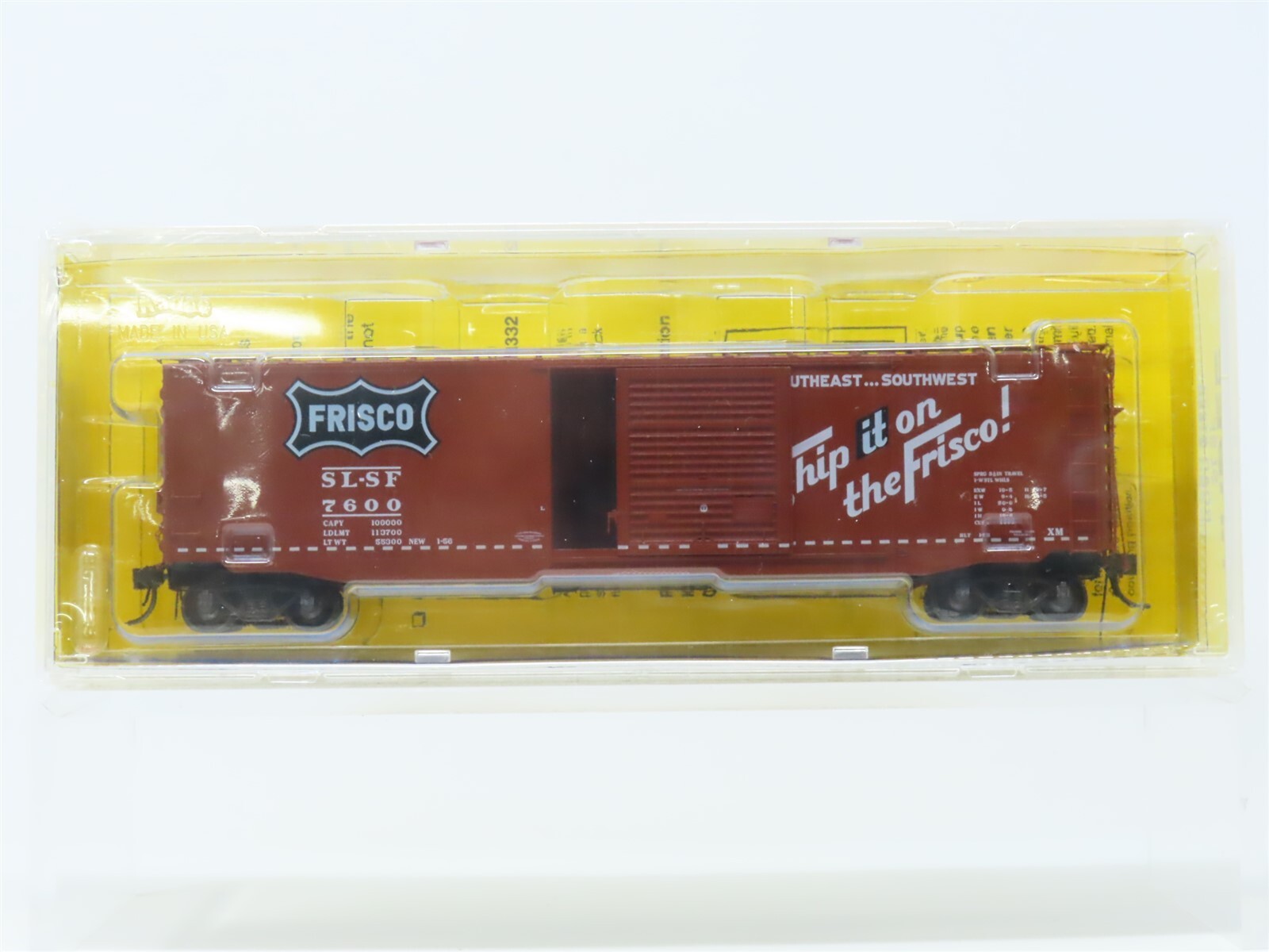 Kadee Item # 6007 HO Scale Frisco SLSF Single 9 Youngstown 50 FT Ps-1 ...