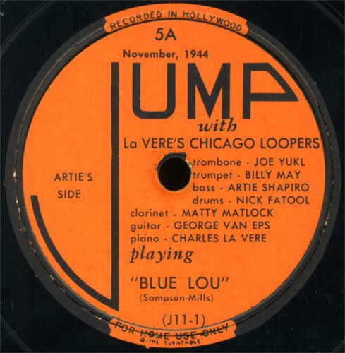 Charlie Lavere's Chicago Loopers - Blue Lou / Can't We Talk It Over 19 ...