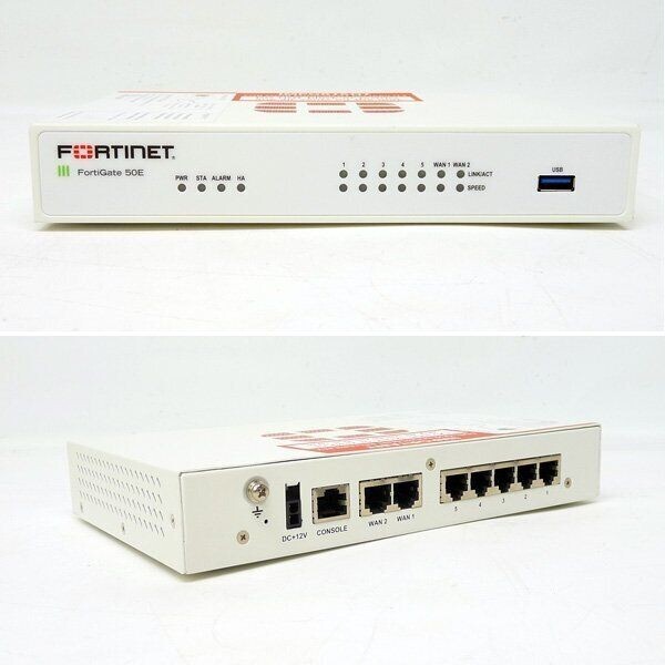 Fortinet Fortigate-50E FG50E Firewall Network Security license-expired ...