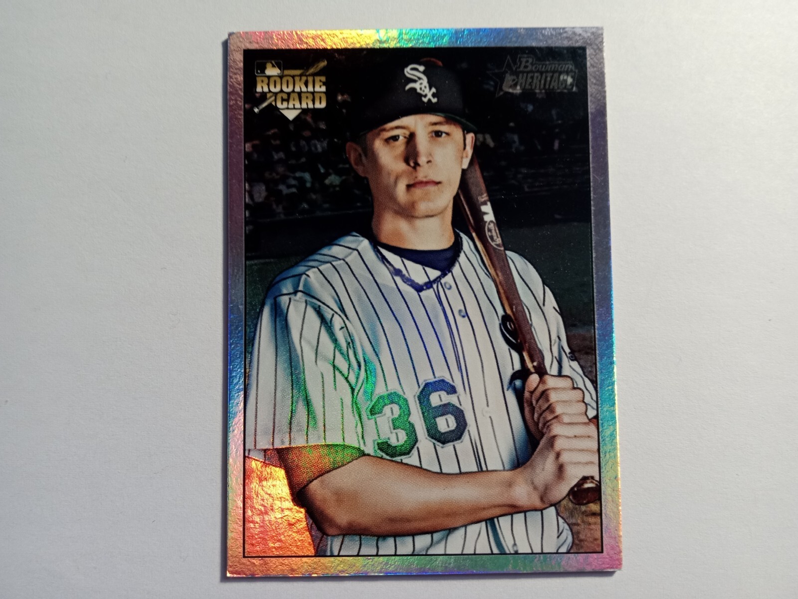 2007 Bowman Heritage Rainbow Foil #241b Ryan Sweeney No Sig Chicago ...
