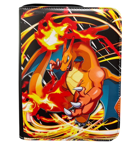 Charizard Card Binder for Pokemon Cards Holder 400 Cards w/ 50 ...