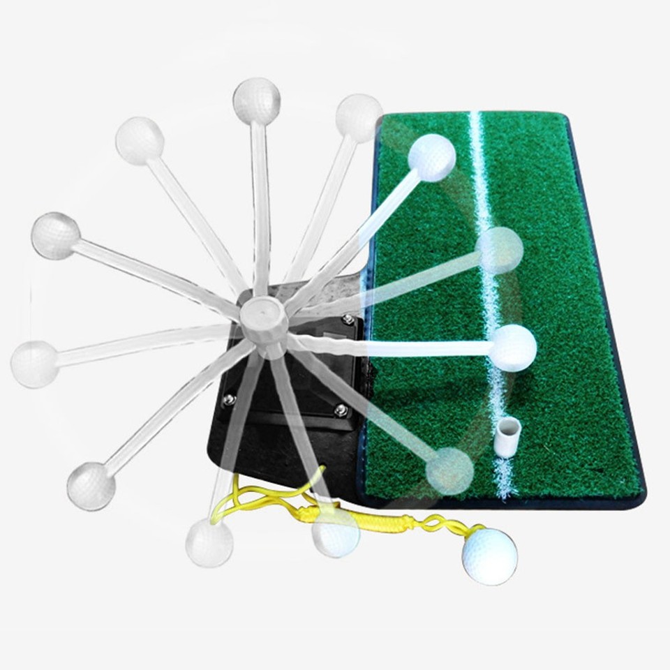 Indoor Outdoor Swing Training Aid Tool Putting Practice Equipment HG ...