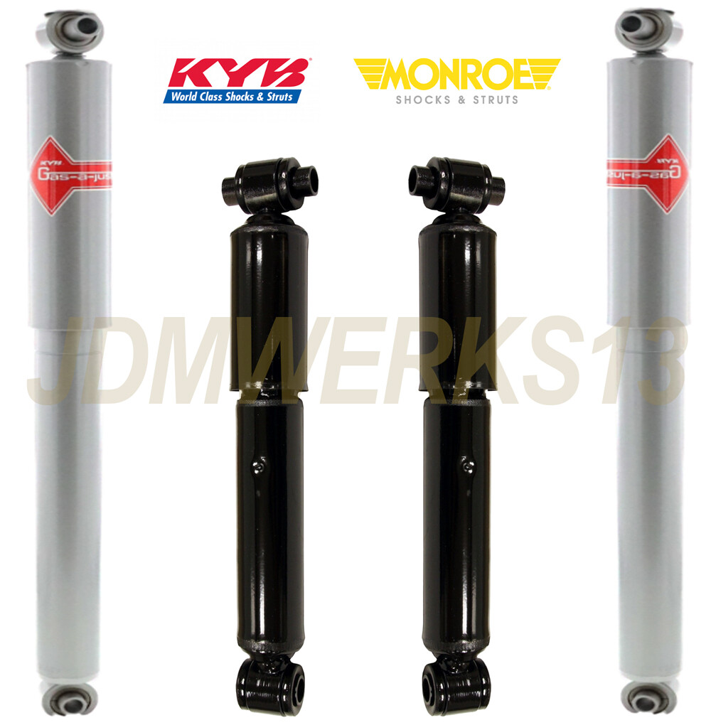 MONROE FRONT KYB REAR SHOCKS RIVIERA CADILLAC ELDORADO SEVILLE TORONADO ...