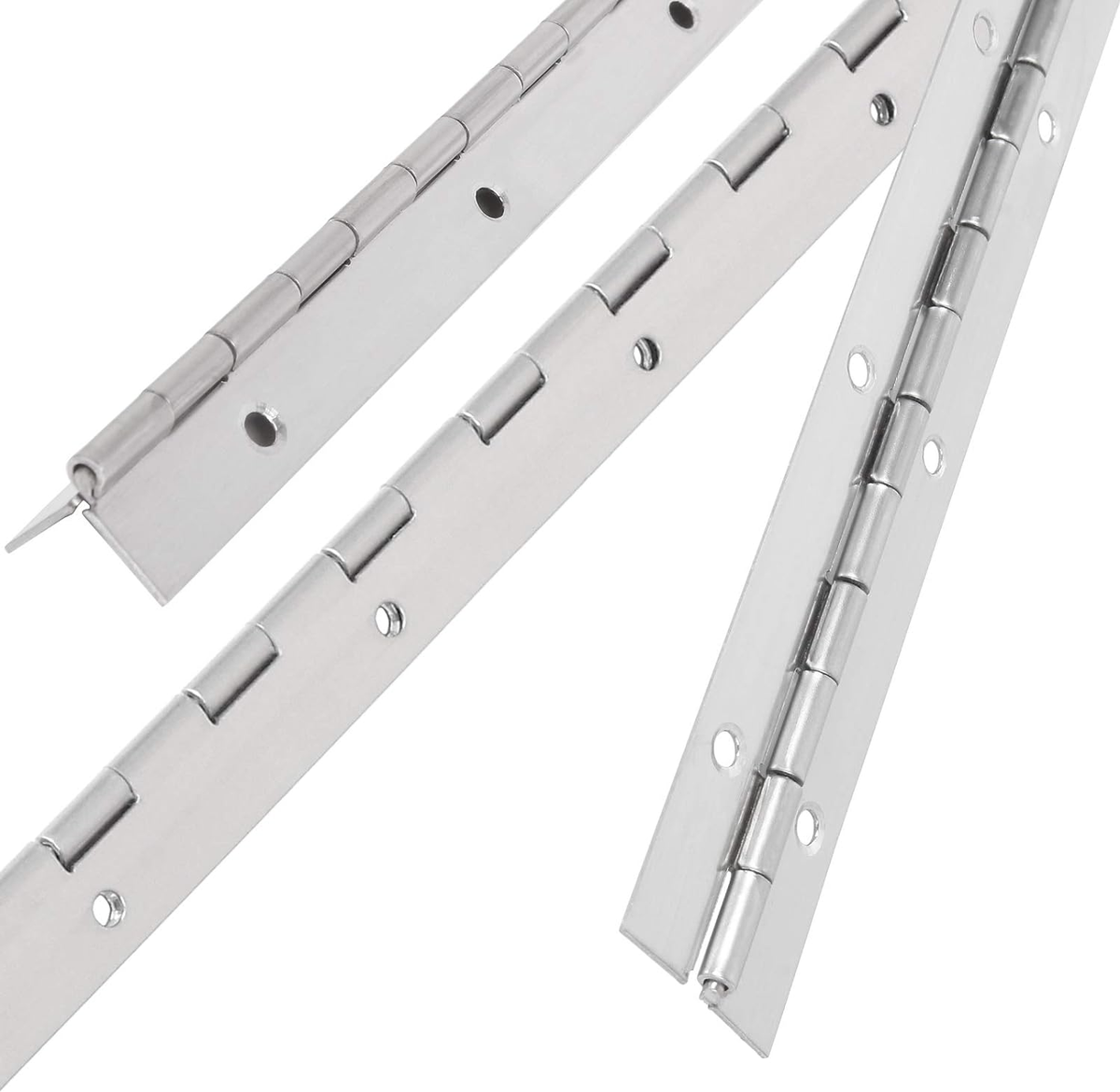 Diy Project Hinges 4-Pack 16" Piano Hinges - 304 Stainless Steel ...