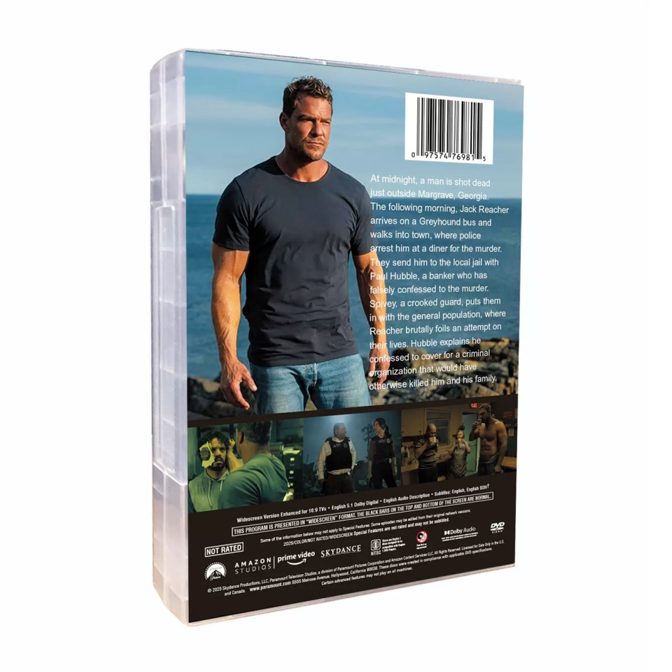 Reacher : The Complete Season 1 - 3 (DVD, 7-Disc Box Set | eBay UK