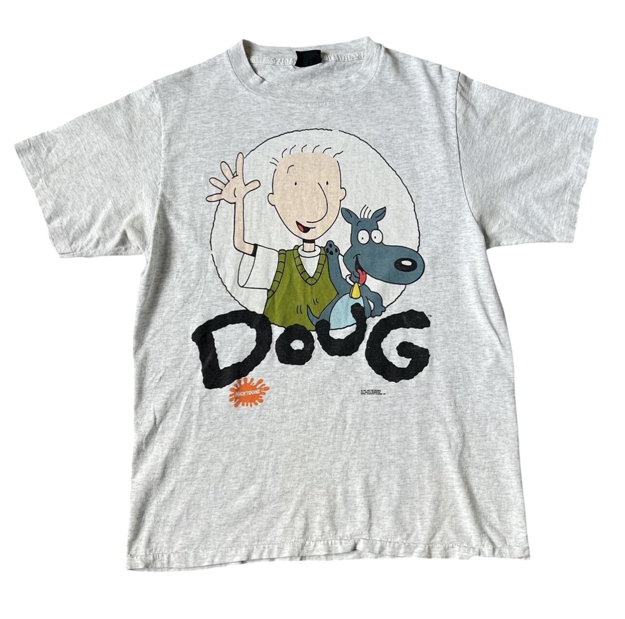 Vintage Doug 1991 mtv Nickelodeon shirt 90s Cartoon A… - Gem