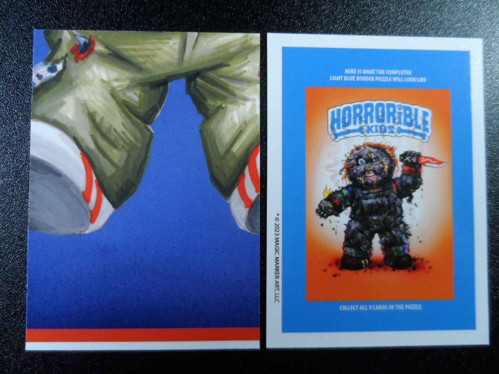 Rob Zombie 31 Doom-Head Horrorible Kids 2 Card Set Garbage Pail Kids ...