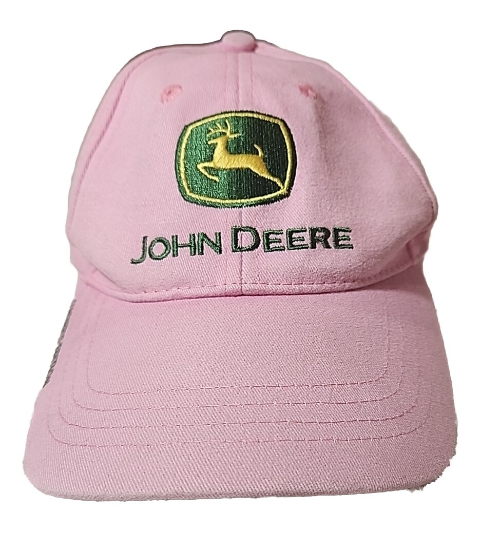 John Deere Owner's Edition logo PINK 5 Panel Cap Adju… - Gem