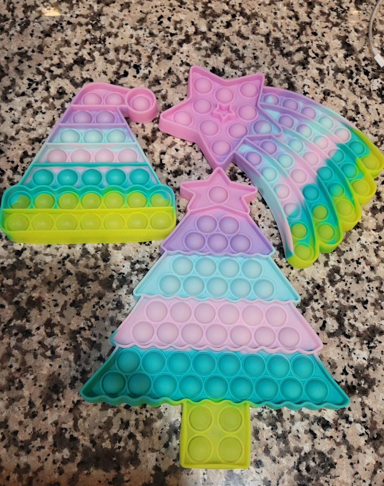 Christmas Theme Pop Fidgets 3 Pack | eBay