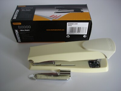 BRAND NEW STANLEY BOSTITCH B8000 HEAVY DUTY DESK STAPLER TAKES STCR ...