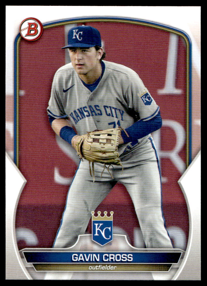 Gavin Cross 2023 Bowman Draft BD-55 Kansas City Royals Baseball Card | eBay