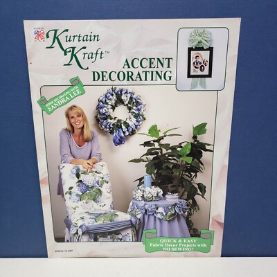 KURTAIN KRAFT Accent Decorating with Sandra Lee Easy Fabric Decor ...