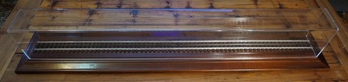 Lionel 42 Inch Locomotive and Tender Display Case with Track 'O' Gauge ...