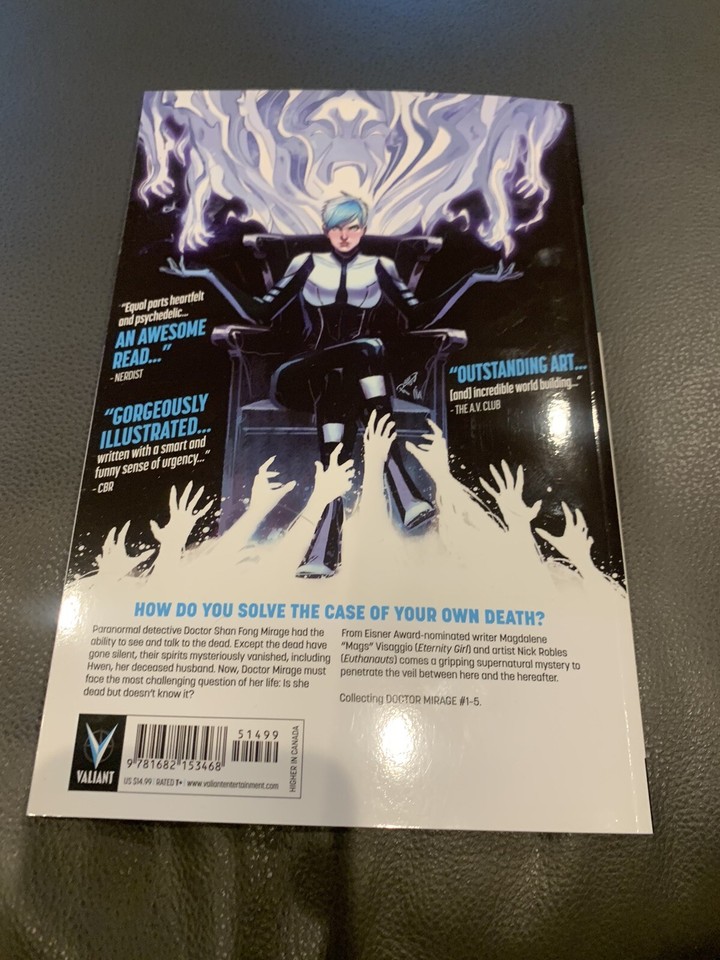 Doctor Mirage by Magdalene Visaggio (English) #1-5 NM VALIANT COMICS ...