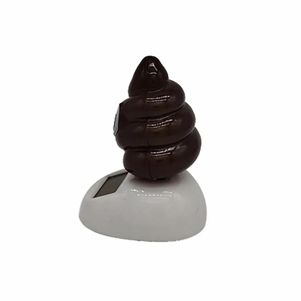 Solar Powered Toys Swing Dancing Poo Shaking Head Dolls Bobbling Head ...