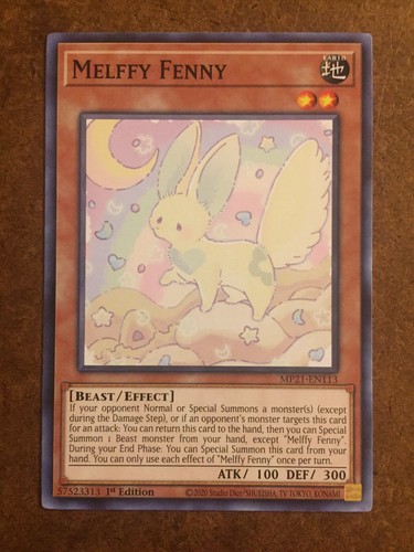 Melffy Fenny MP21-EN113 Yugioh Trading Card | eBay