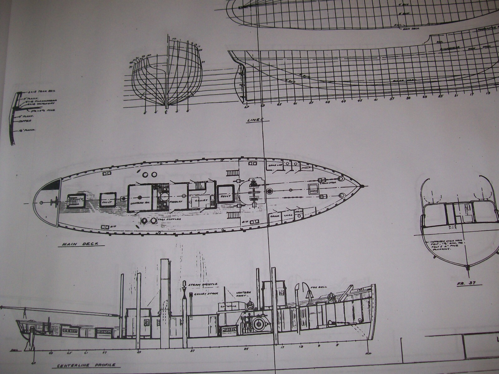 LIGHTSHIP #50 ship model boat plan | eBay