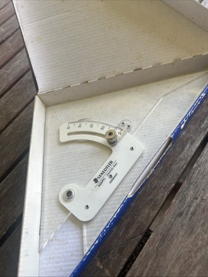 Vtg Staedtler Mars Adjustable Set Square Triangle Engineering 56450-8A1 ...