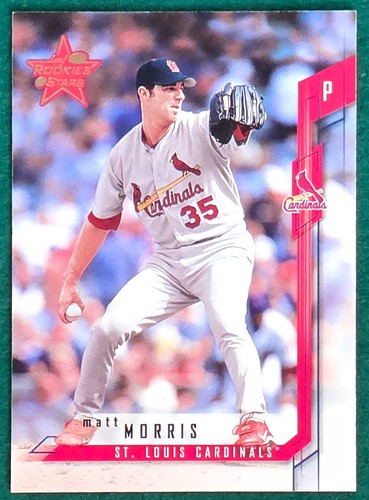 Matt Morris - 2001 Leaf Rookies and Stars #33 - St Louis Cardinals ...