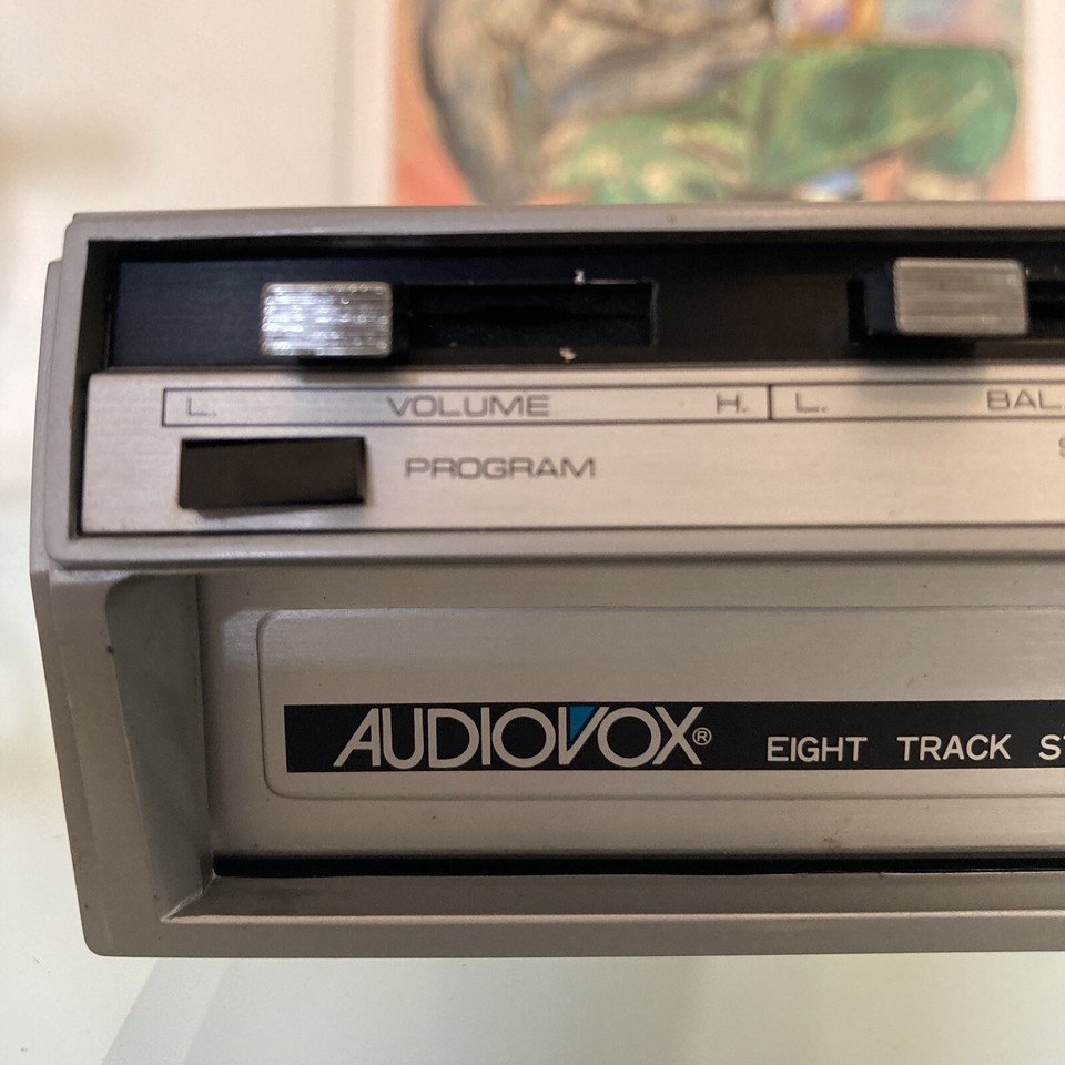Vintage AUDIOVOX Car Stereo 8-TRACK TAPE PLAYER C-905 | eBay