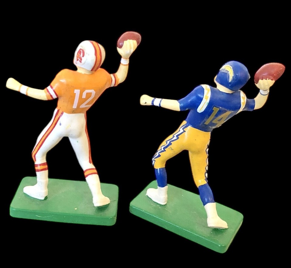 Lot of 13 Tudor Games Football Quarterbacks of the NFL 1983 Plastic figs vintage | eBay