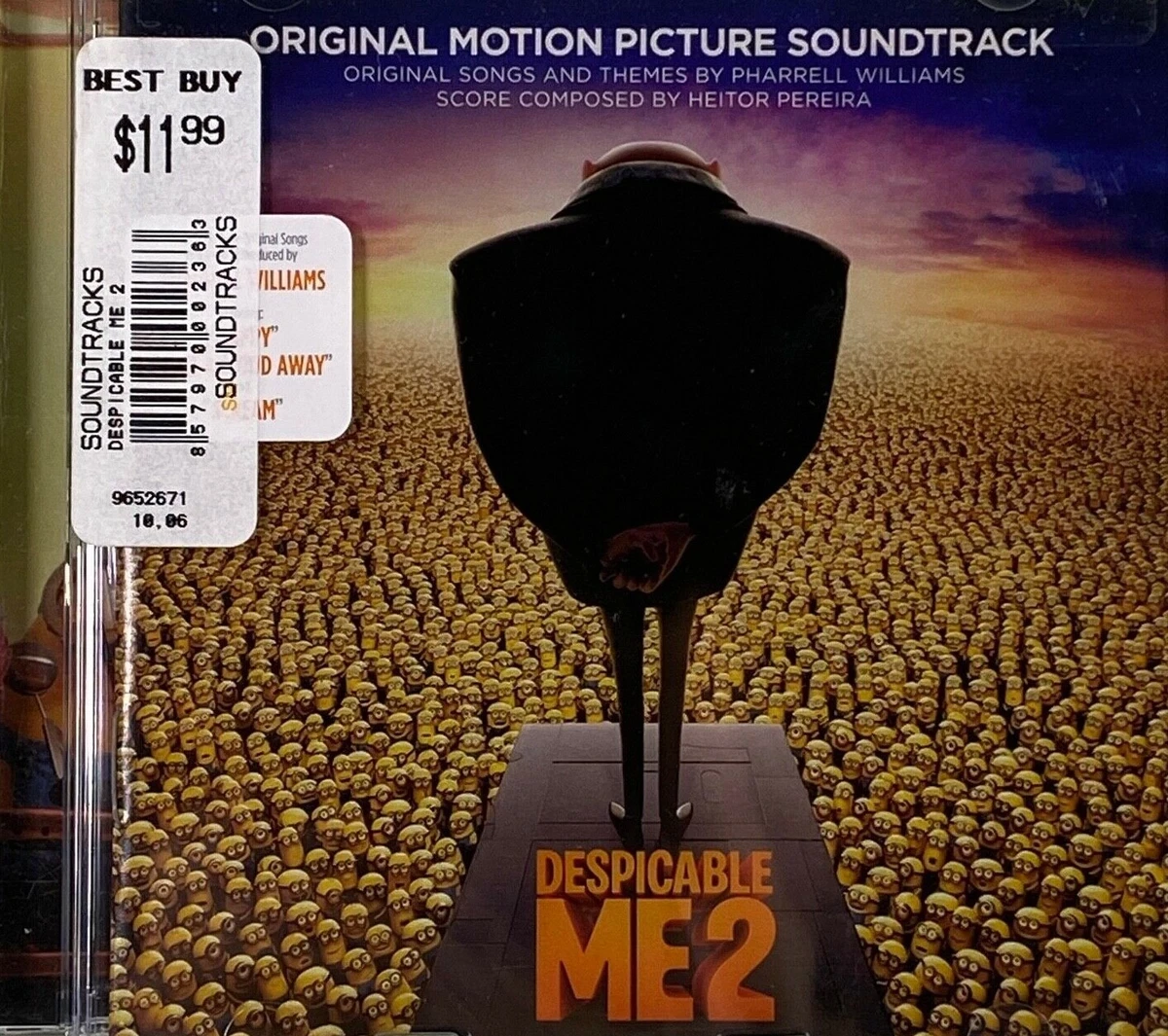 Despicable Me 2 Cd Cover