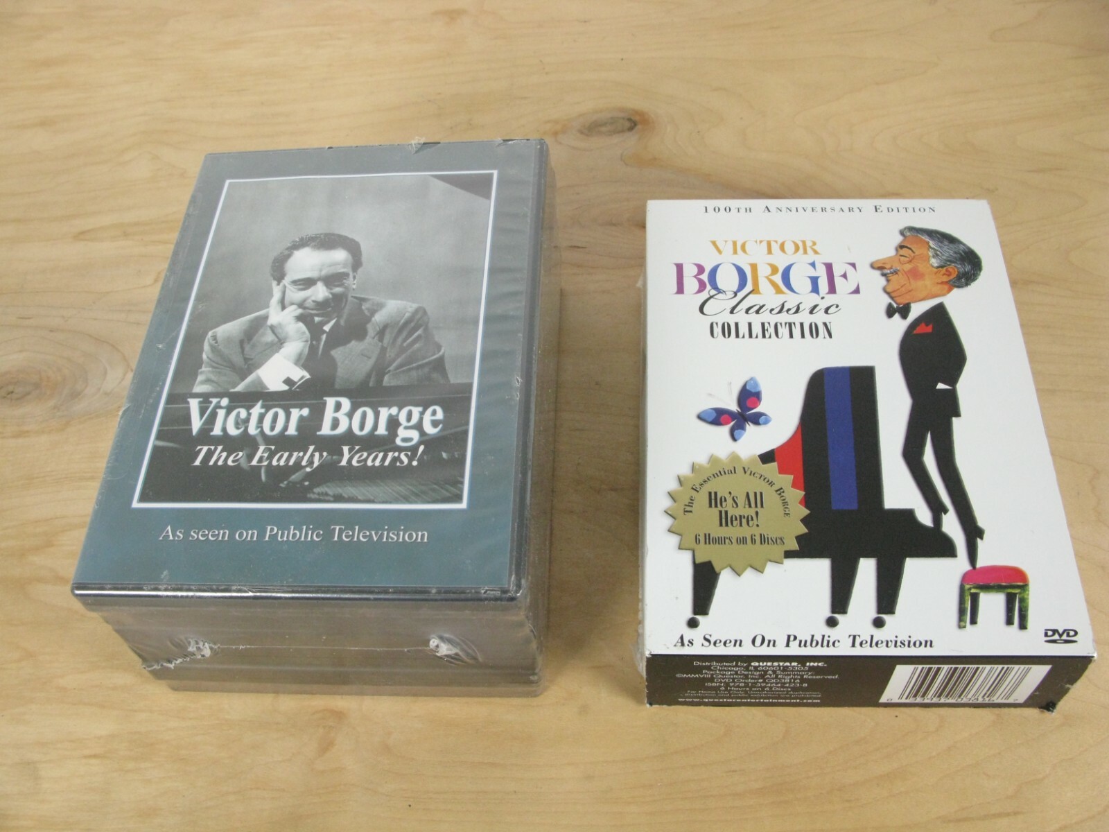 The Victor Borge Classic Collection (DVD, 2008, 6-Disc Set) for sale ...