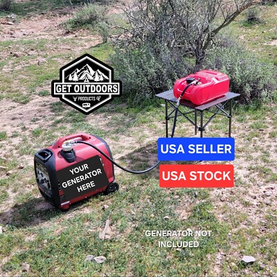 HONDA EU2000 COMPLETE EXTENDED RUN GENERATOR SYSTEM 3 GAL TANK - USA ...