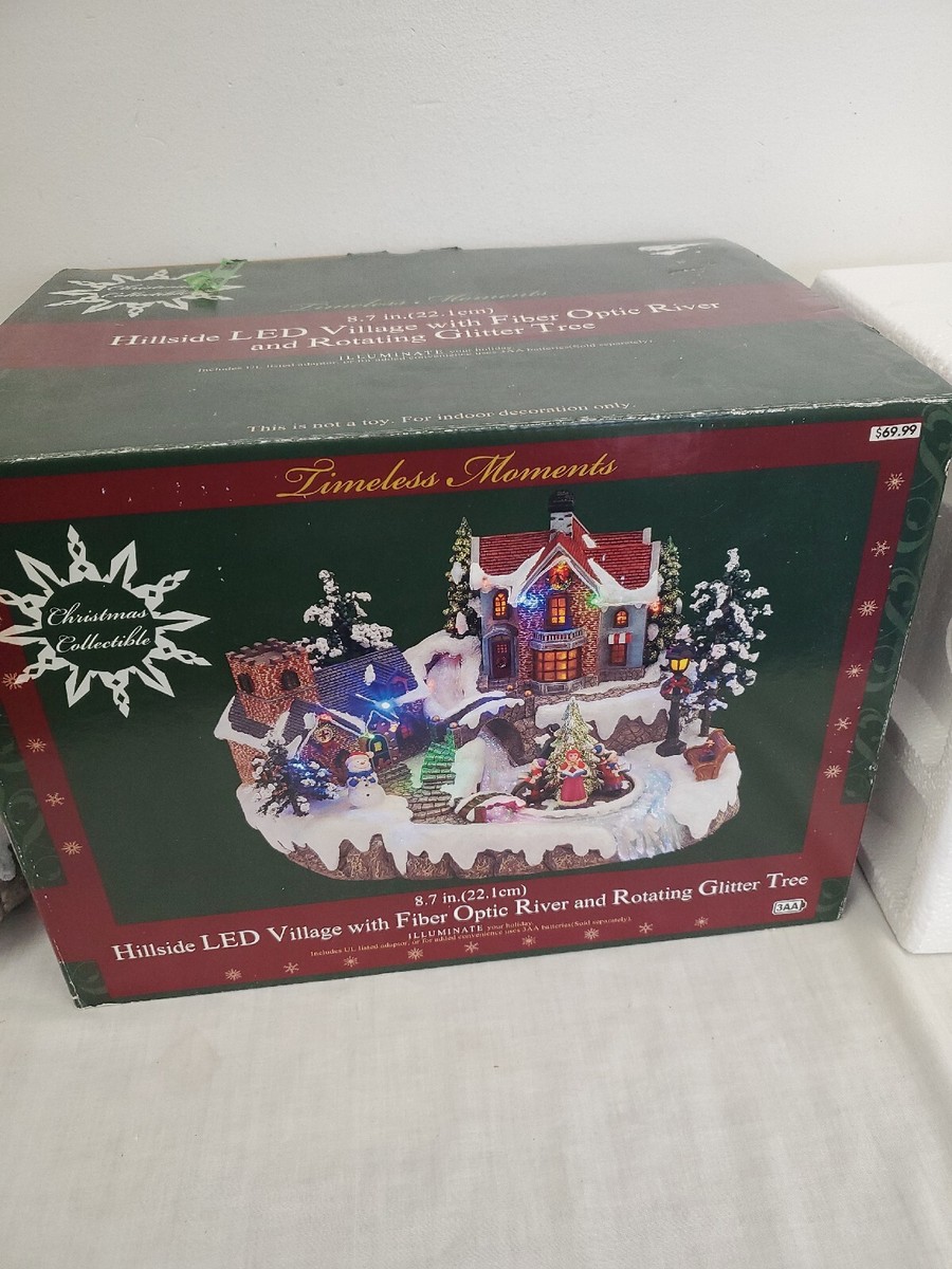 Revolving Fiber Optic Christmas Tree Rotating Clearance Fiber Optic