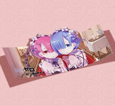 Re:Zero | Ram | Rem - SLAP Stickers - Anime Vinyl Car Stickers NEW | eBay