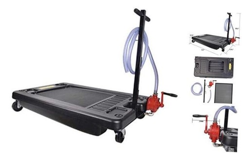 A047 Caddy, Low Profile Portable Waste Oil Change Pan 17 Gallon Oil ...