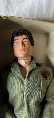 Vintage GI JOE MOA Brown *Life Like Hair* 12" Action Figure 1970s ...
