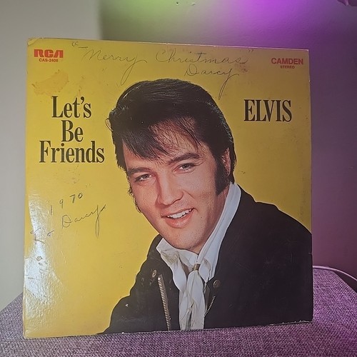 Elvis Presley–Let’s Be Friends–1970 RCA Camden–CAS 2408 Vinyl Record LP ...
